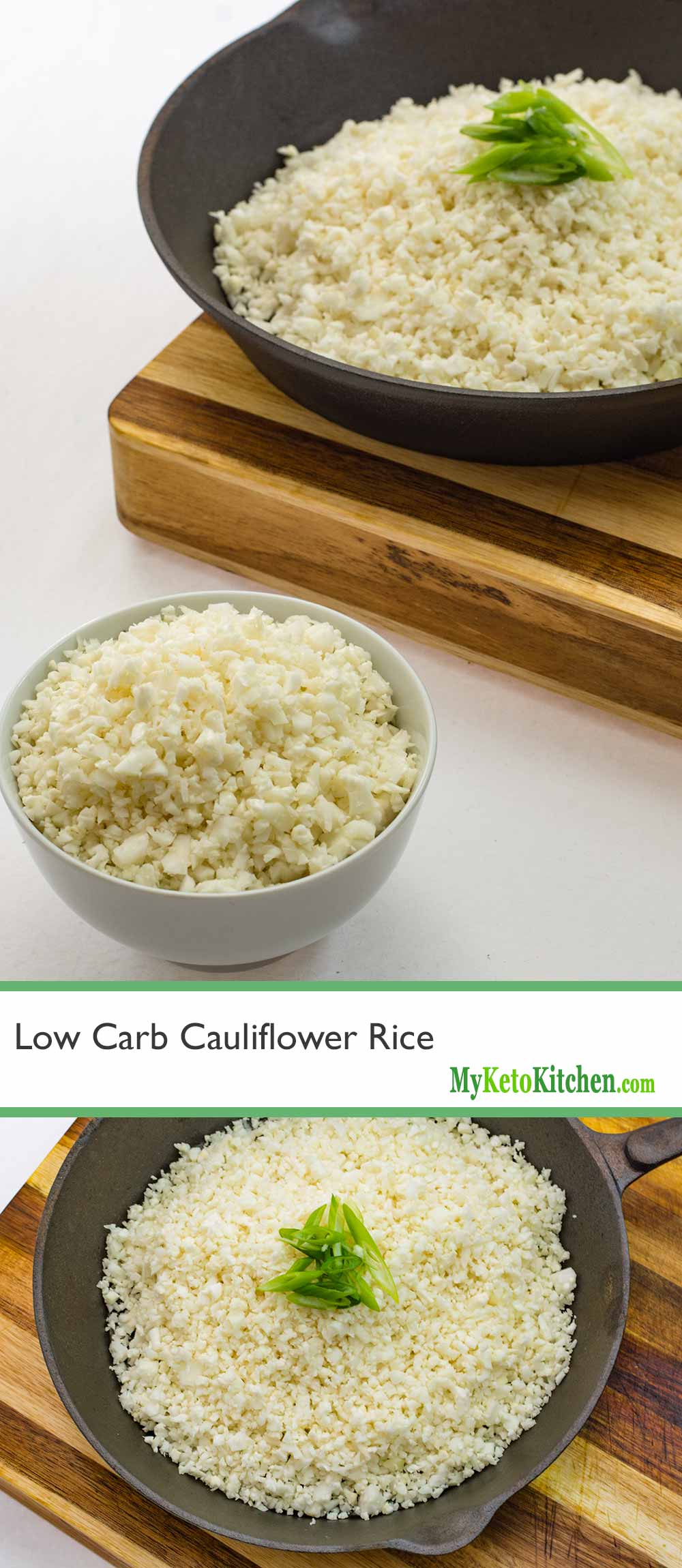 Cauliflower Rice - Easy to Make, Low Carb & Versatile - My Keto Kitchen