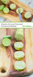 Cilantro & Lime Flavored Compound Butter Recipe | My Keto Kitchen