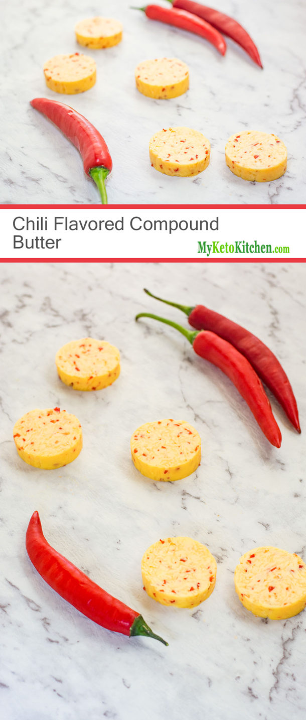 Chili Flavored Compound Butter | My Keto Kitchen