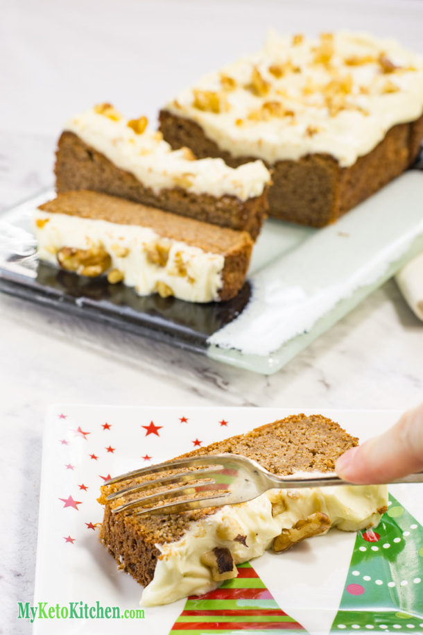 The Best Keto Gingerbread Cake (2g Carbs) | by My Keto Kitchen