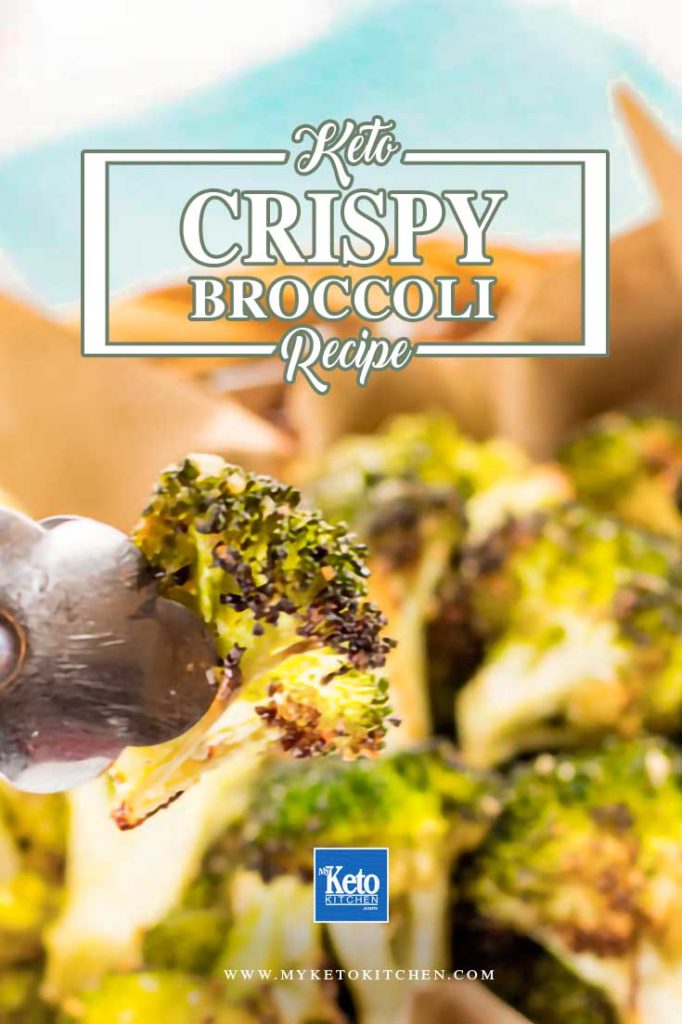 Crispy Broccoli Crunchy & Cheesy Recipe - EASY in The Oven - 100% Keto