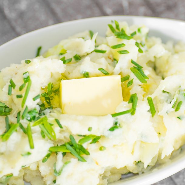 Easy Keto Cauliflower Colcannon Recipe - (2g Carbs) | by My Keto Kitchen