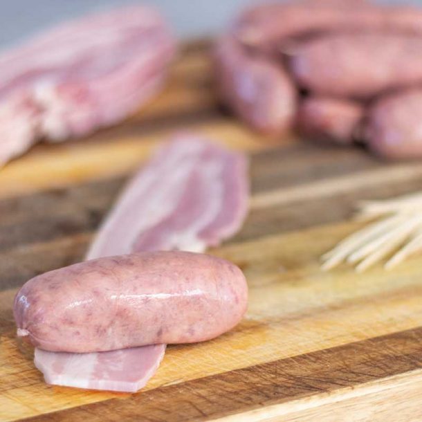 Bacon Wrapped Chipolatas Recipe | My Keto Kitchen