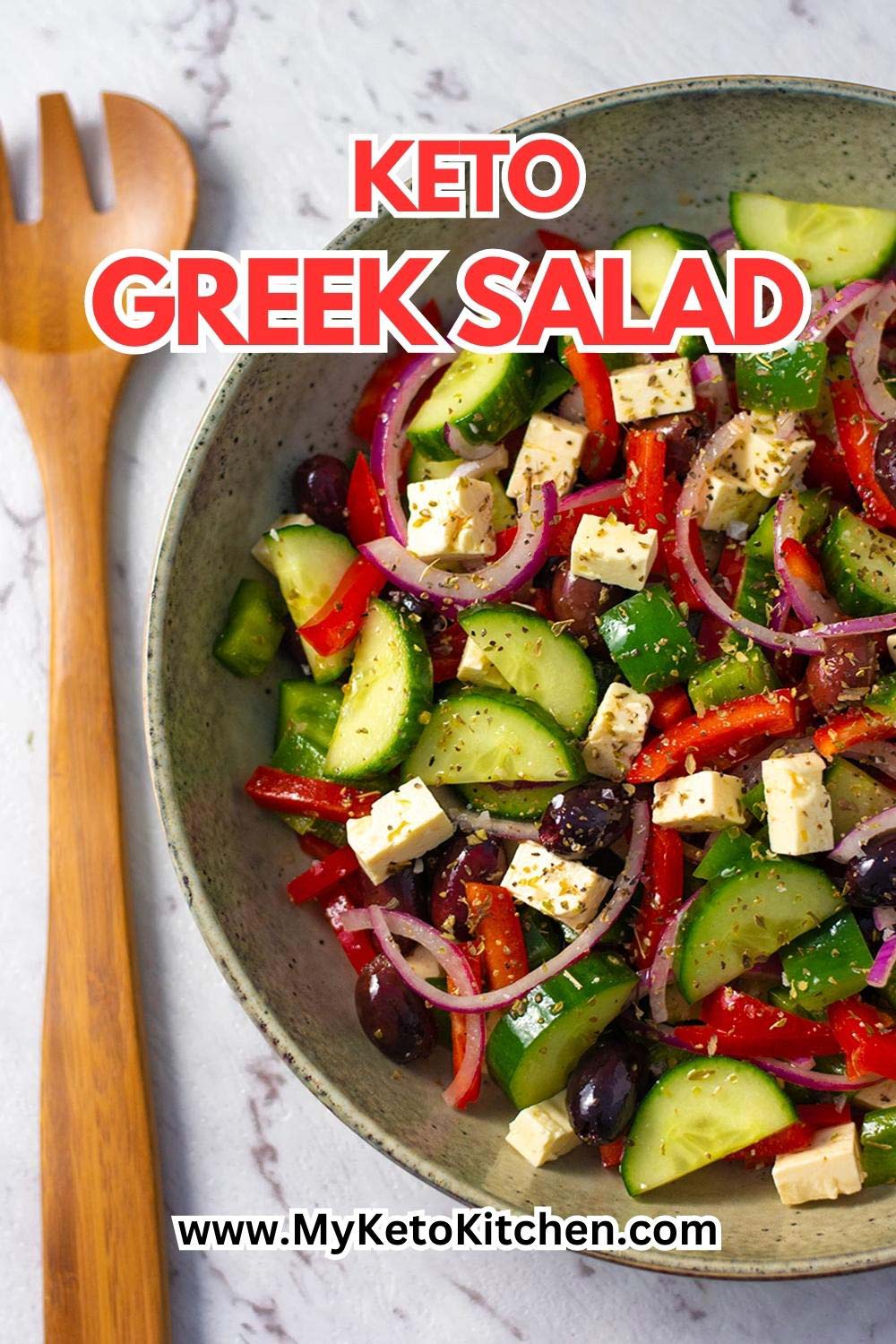 Easy Keto Greek Salad Recipe - Quick & Refreshing