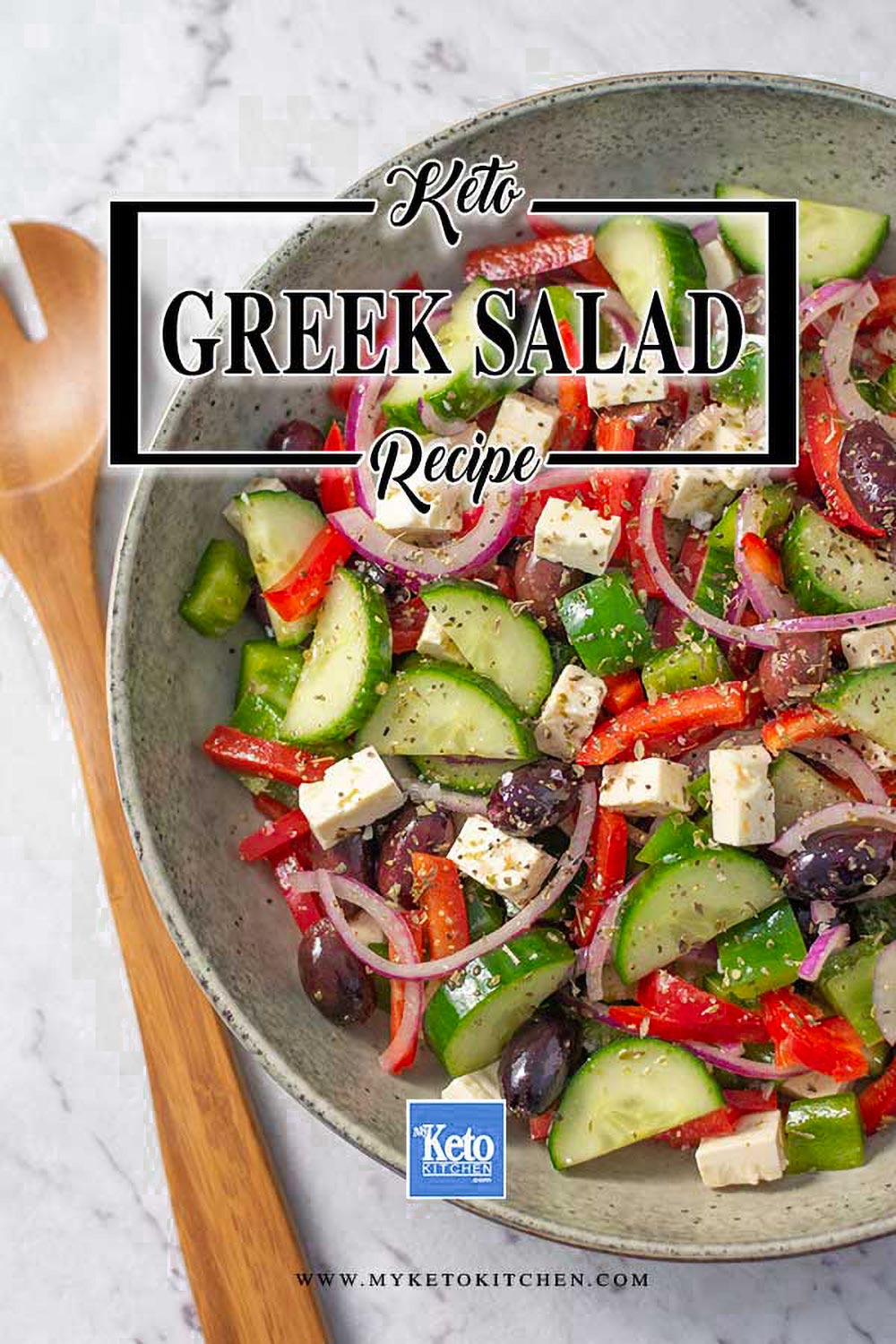Keto Greek Salad - Quick & Easy Delicious Low Carb Recipe