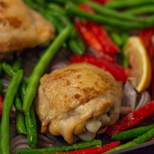 Easy Chicken & Vegetables Sheet Pan Dinner Recipe