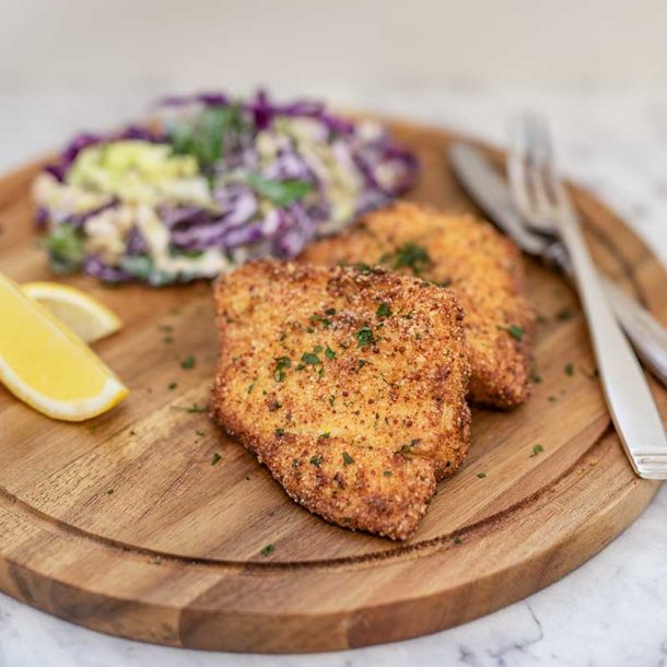 Keto Fried Fish Breaded (2g Carbs) | Recipe by My Keto Kitchen