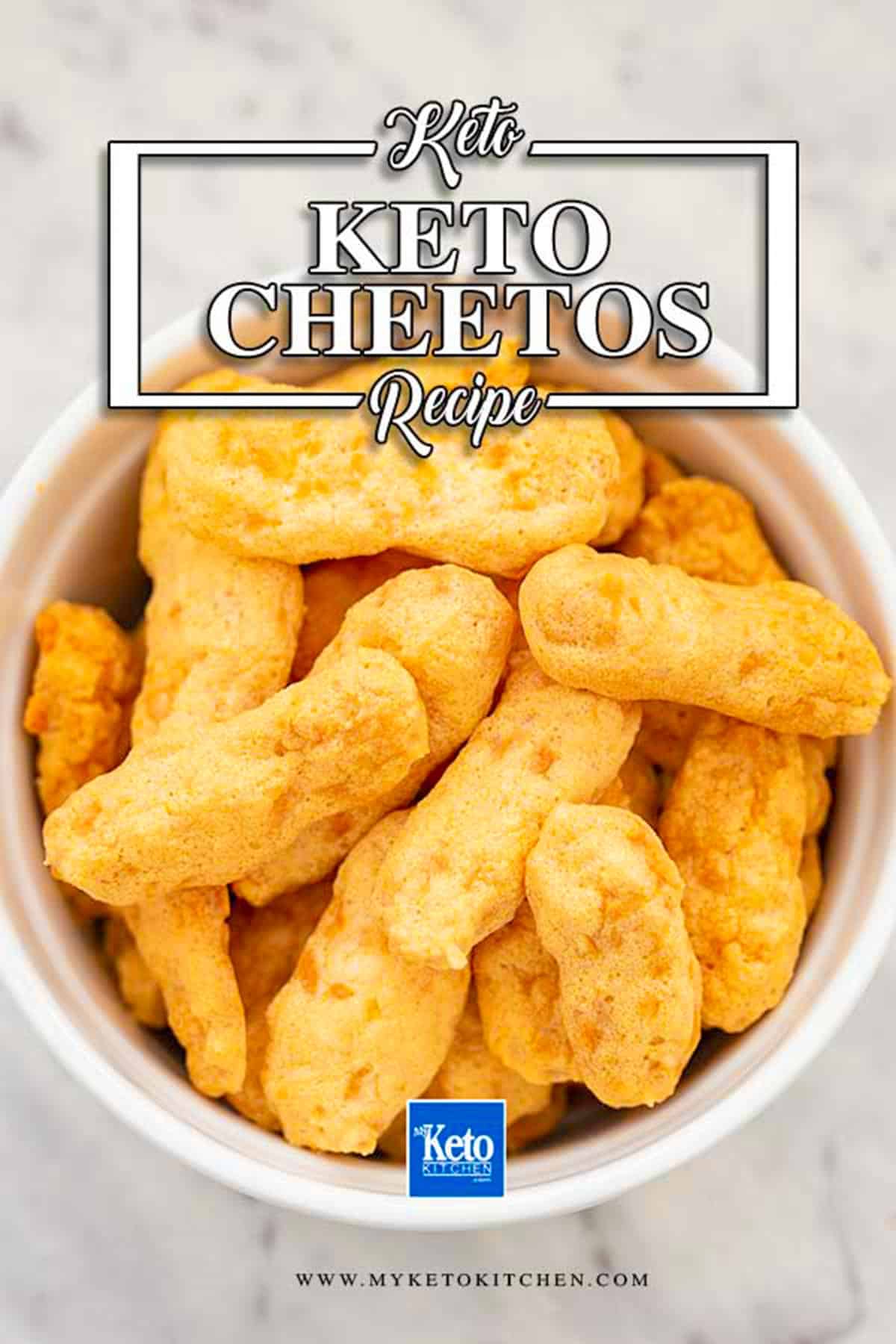 Easy Keto Cheetos - Low Carb "Cruchy" Cheese Snacks