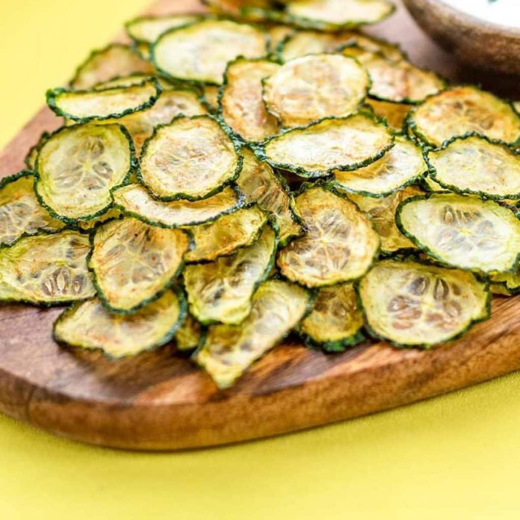 The Best Dehydrated Cucumber Chips Recipe | Easy | by My Keto Kitchen