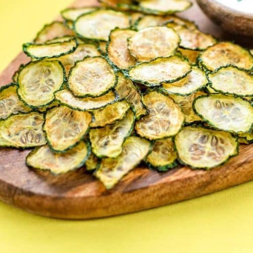 The Best Dehydrated Cucumber Chips Recipe | Easy | by My Keto Kitchen