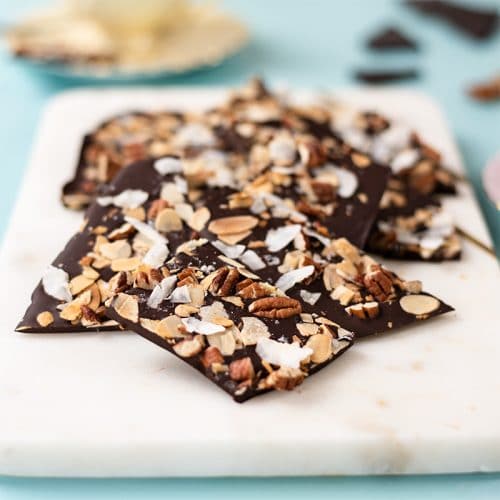Easy Keto Chocolate Bark Recipe | My Keto Kitchen