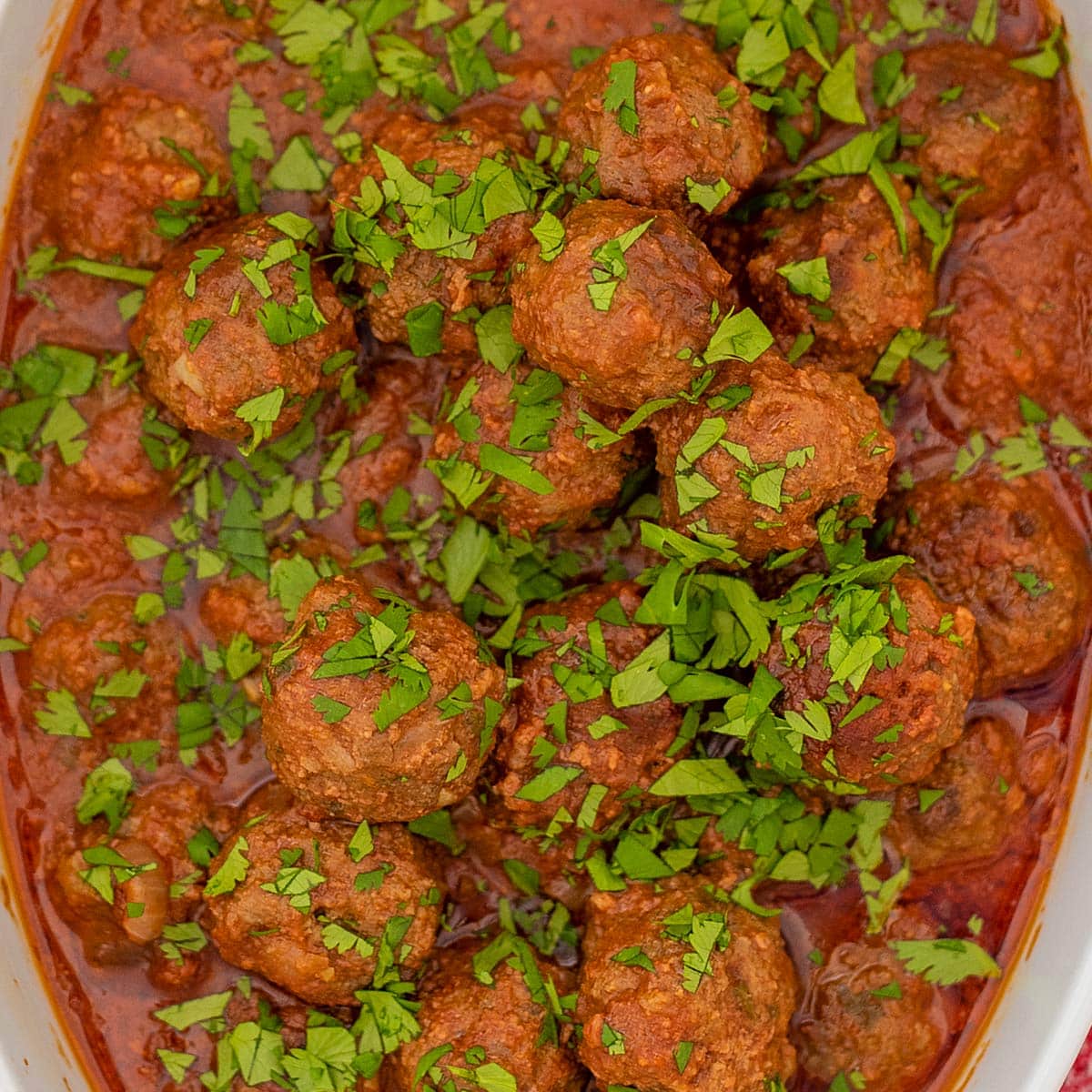 The Best Keto Meatballs (Slow Cooker) - 3g Net Carbs