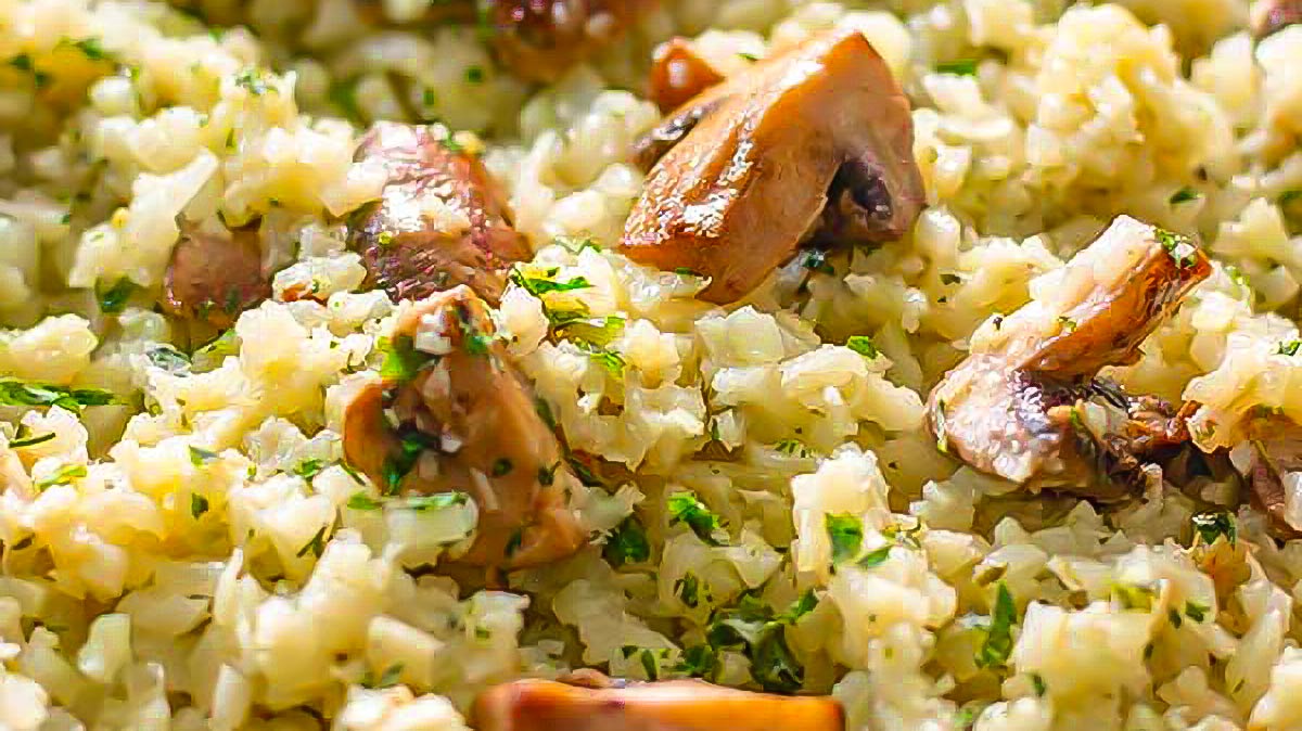 Keto Risotto Recipe (2g Carbs) - by My Keto Kitchen