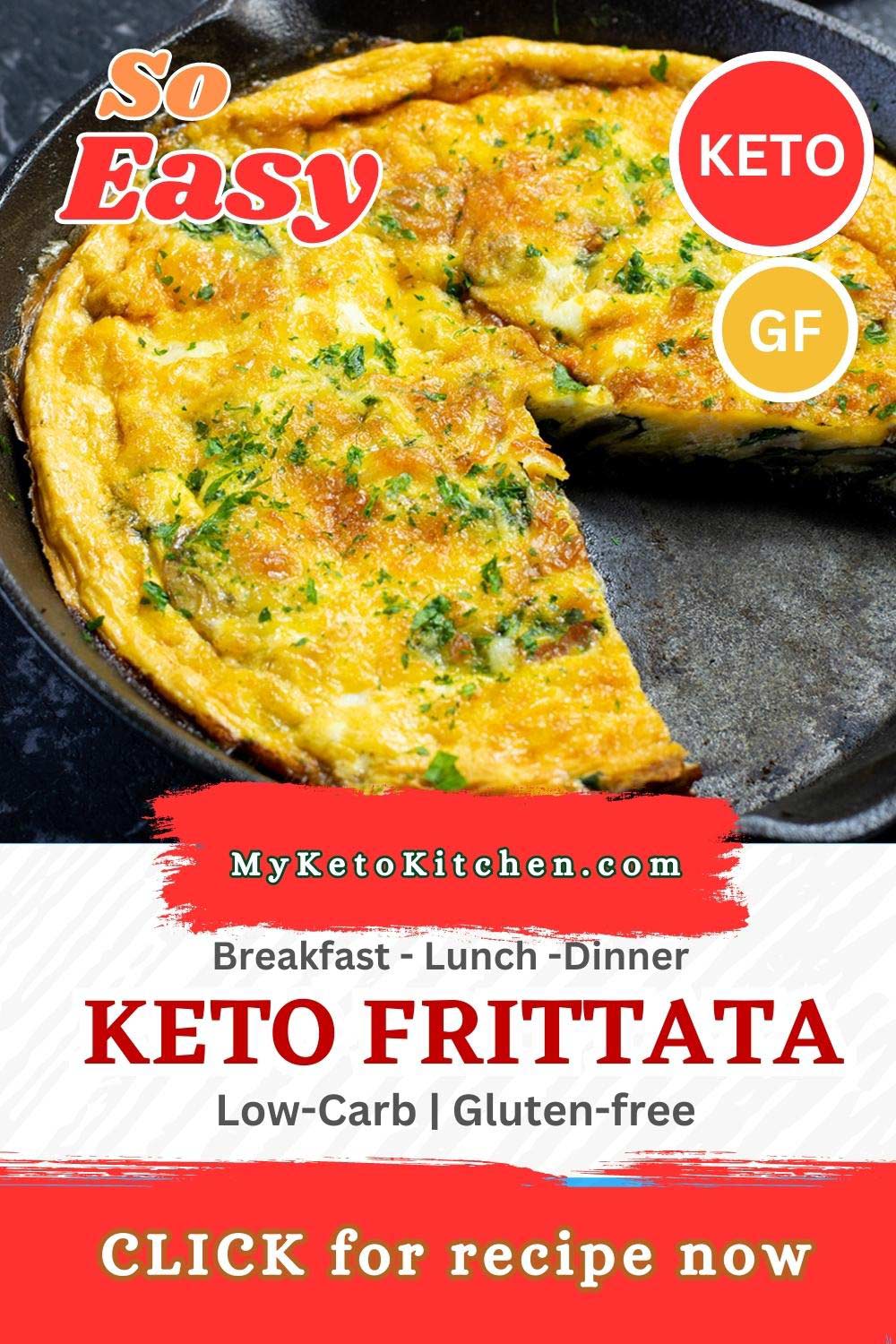 Easy Keto Frittata Recipe: Healthiest One-Pan Low-Carb Breakfast