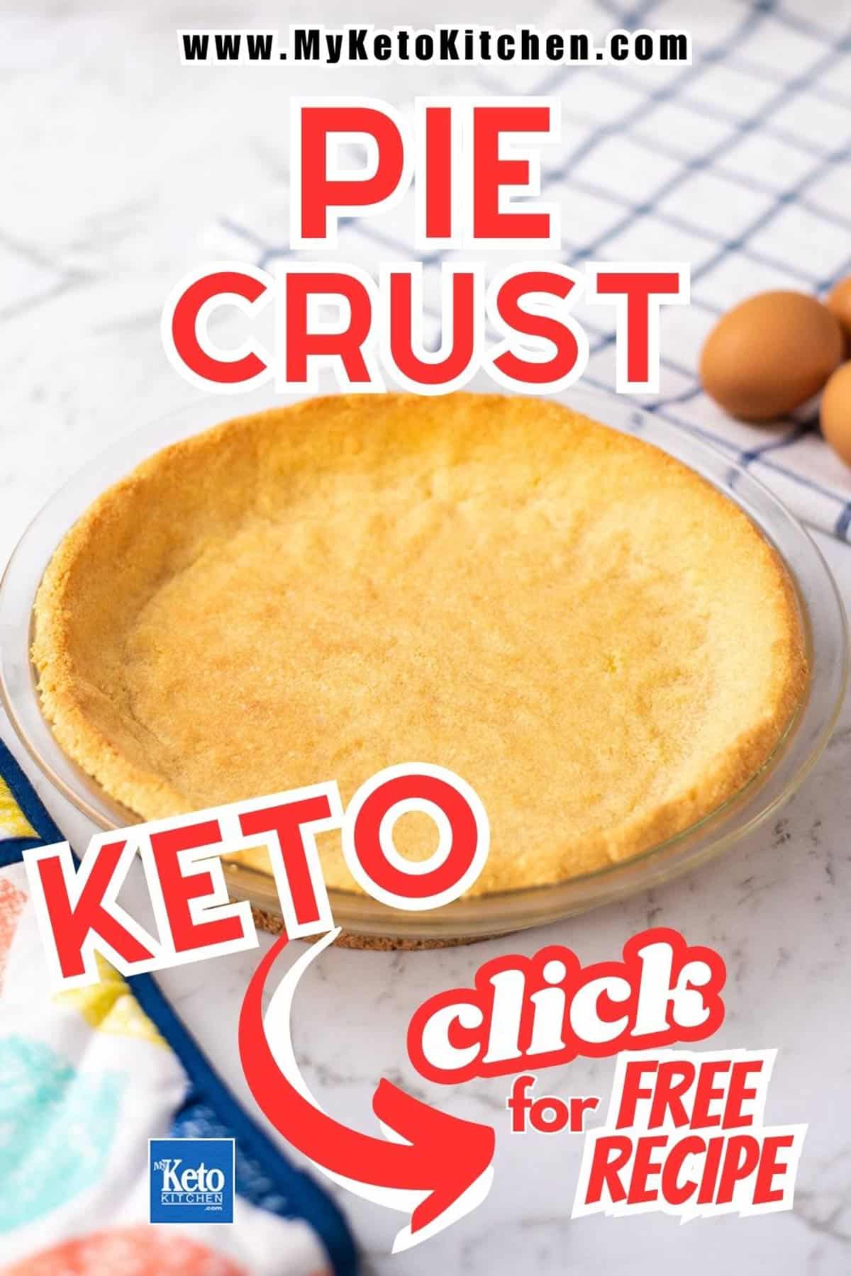 The Ultimate Keto Pie Crust: Buttery & Foolproof (4 Ingredients)