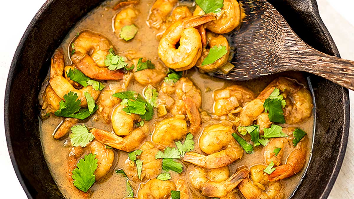 Keto Prawn Curry - Aka Curried Shrimp