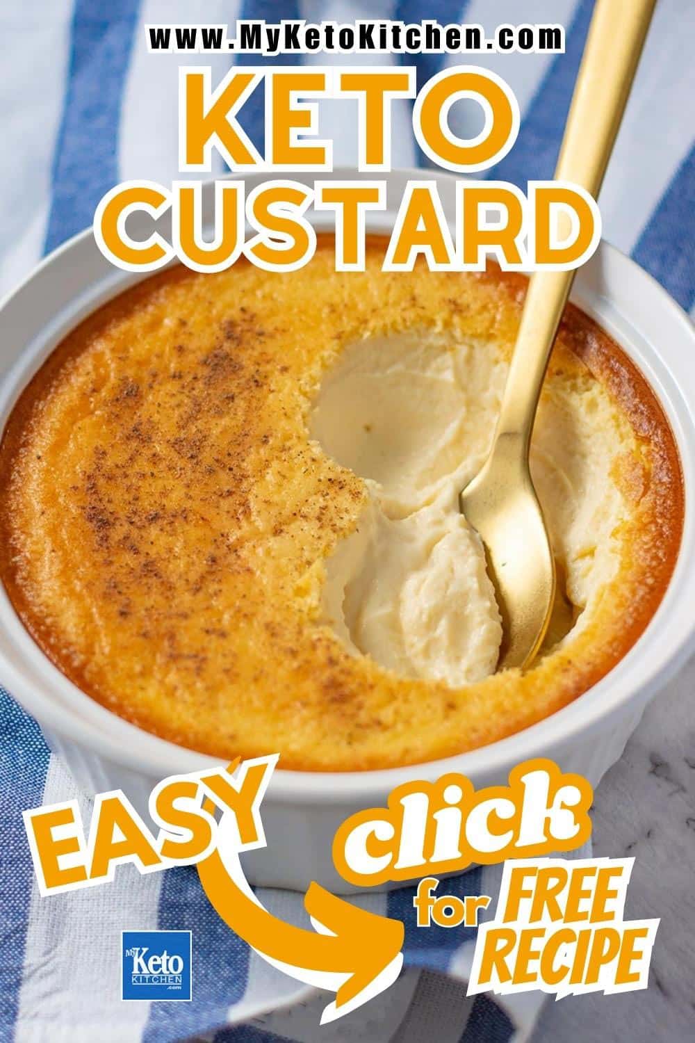 Easy Keto Custard (1g Carbs) - Simple Sugar-Free Recipe